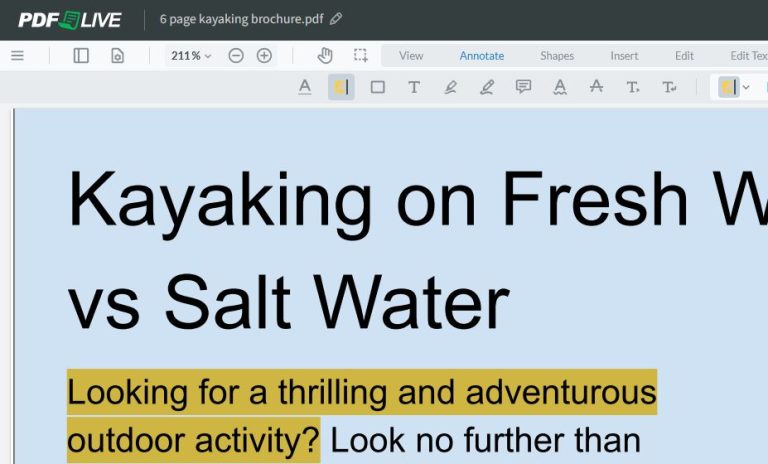 PDF Highlighter | How to Highlight on a PDF