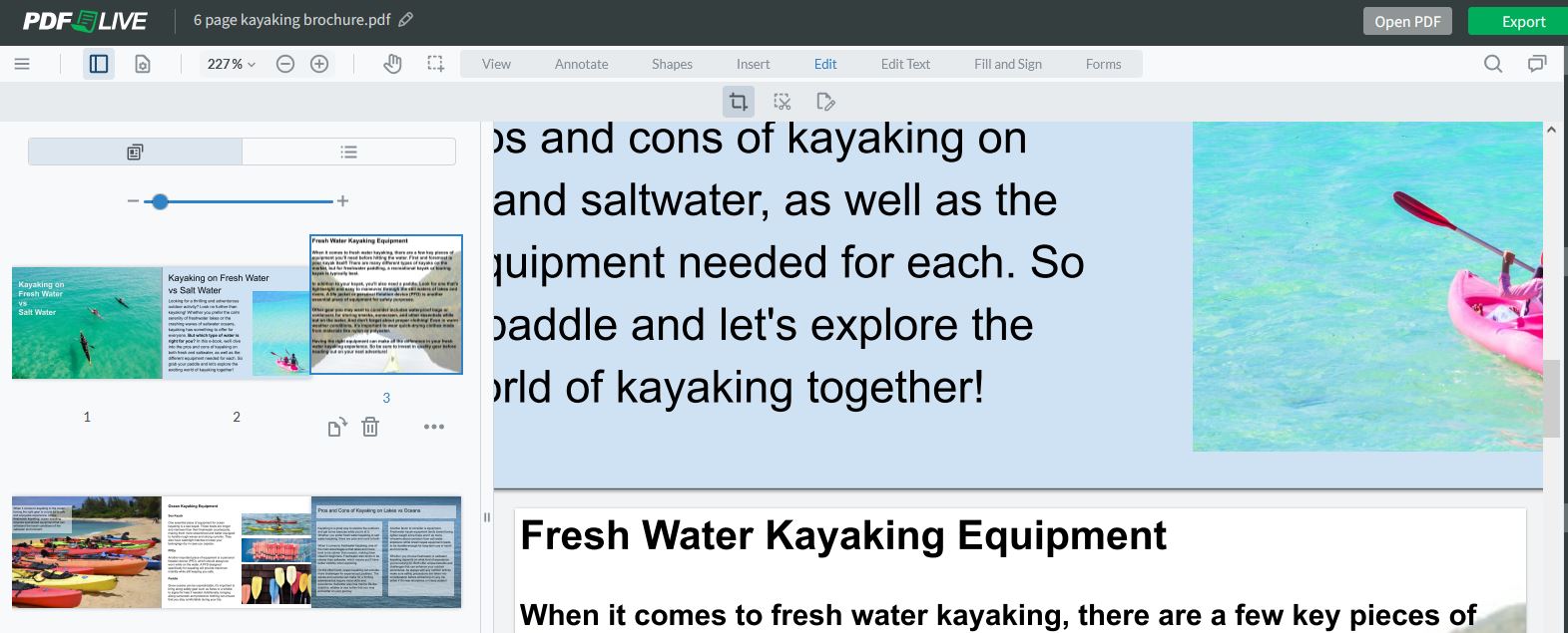 PDF Crop Tool: Edit Images and Resize PDFs Online