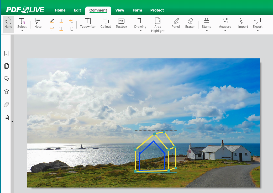 How to Draw Freehand Custom Shapes on PDFs