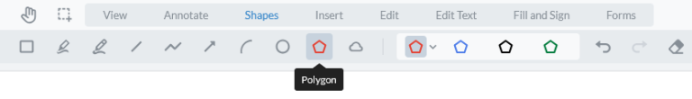 Add Shapes to a PDF | Insert Shapes | PDF Drawing Editor