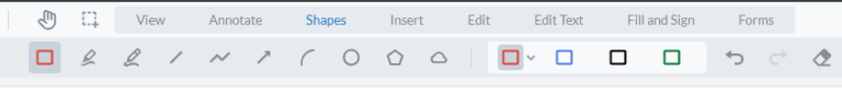 Add Shapes to a PDF | Insert Shapes | PDF Drawing Editor