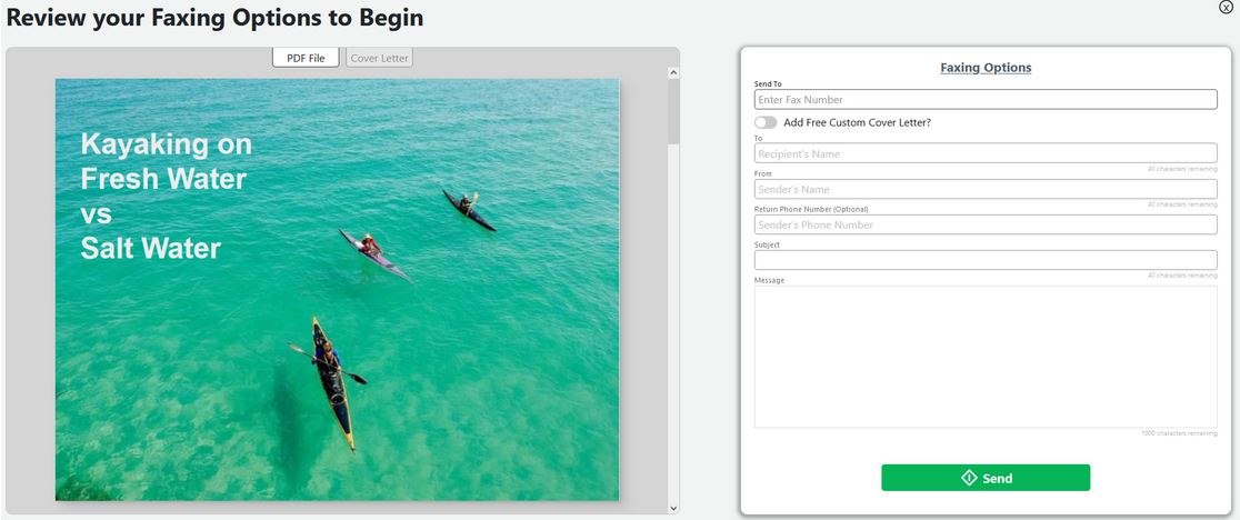 How to Fax From a Computer Without a Phone Line