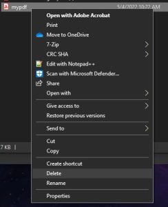 How Do I Delete PDF Files from a Computer, Phone, Cloud?