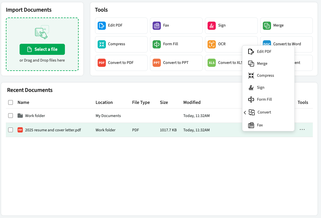 Online PDF Storage Options, Free and Paid Cloud Storage